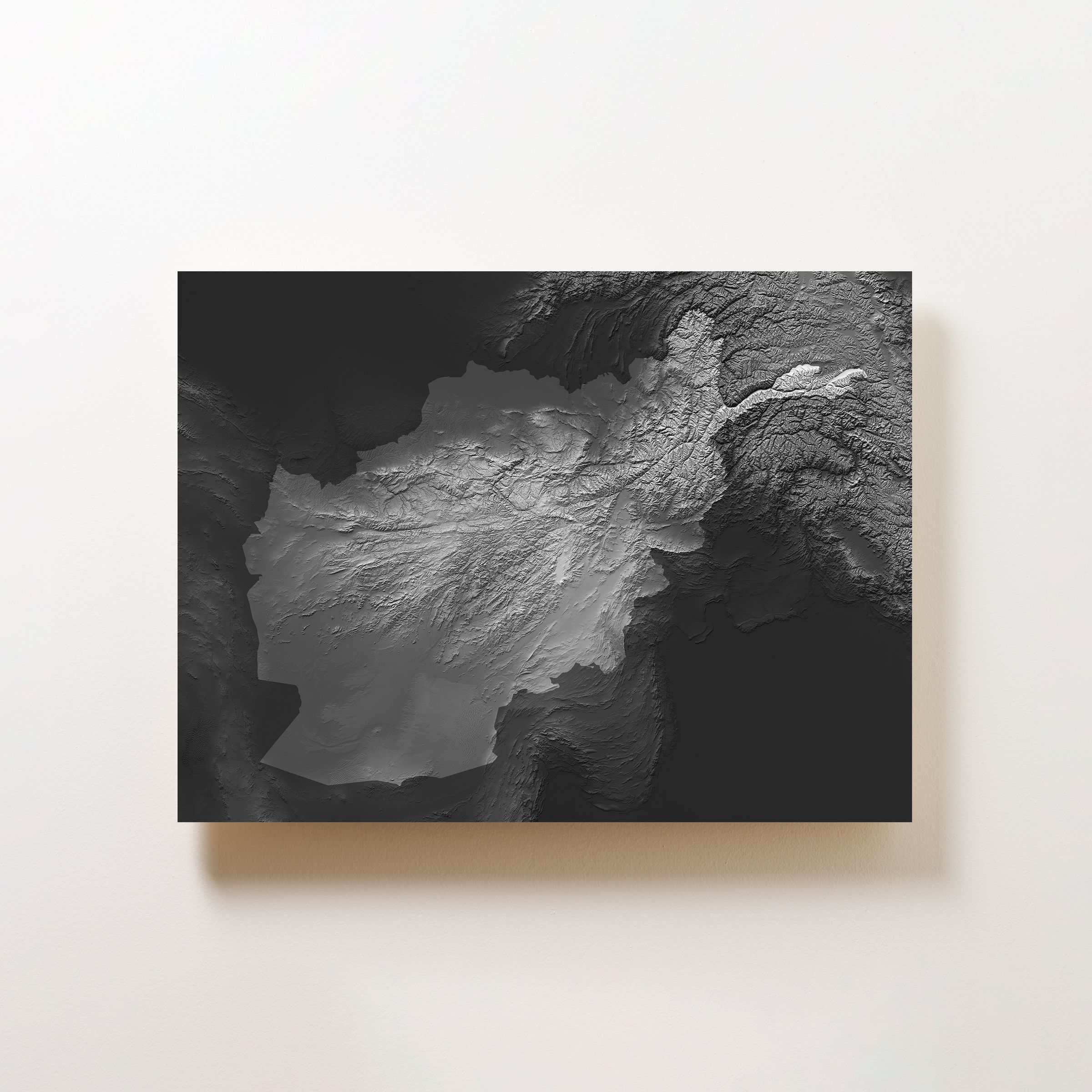 Heightmap Afghanistan