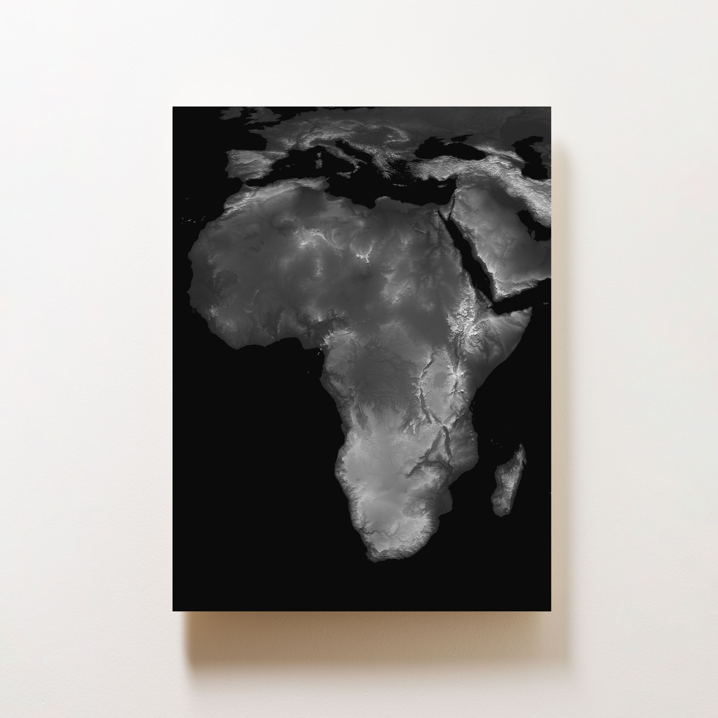 Africa Map Art