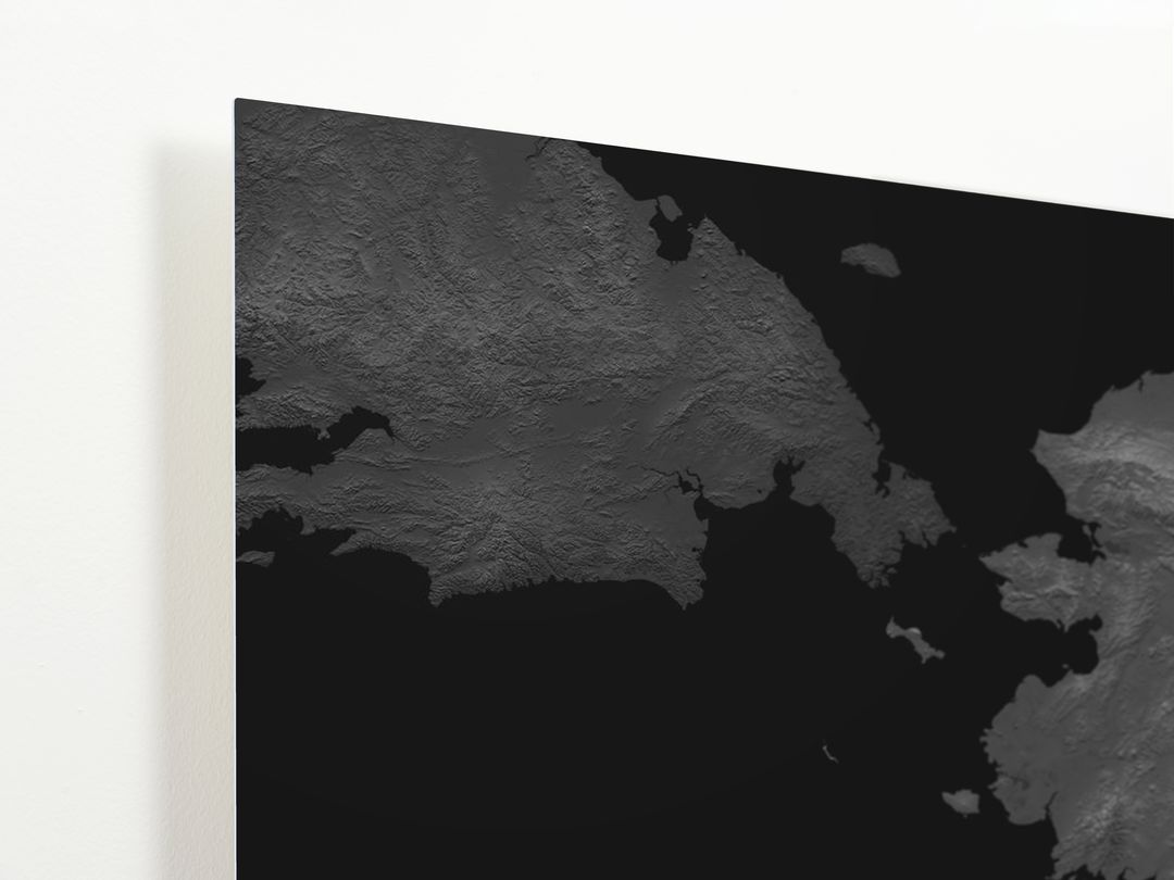 Alaska Map Art