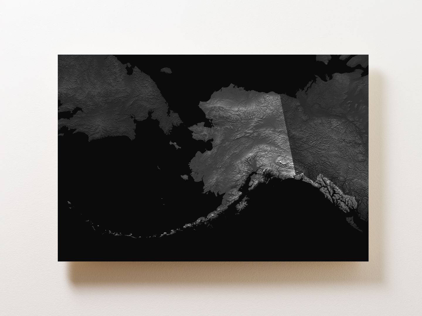 Alaska Map Art