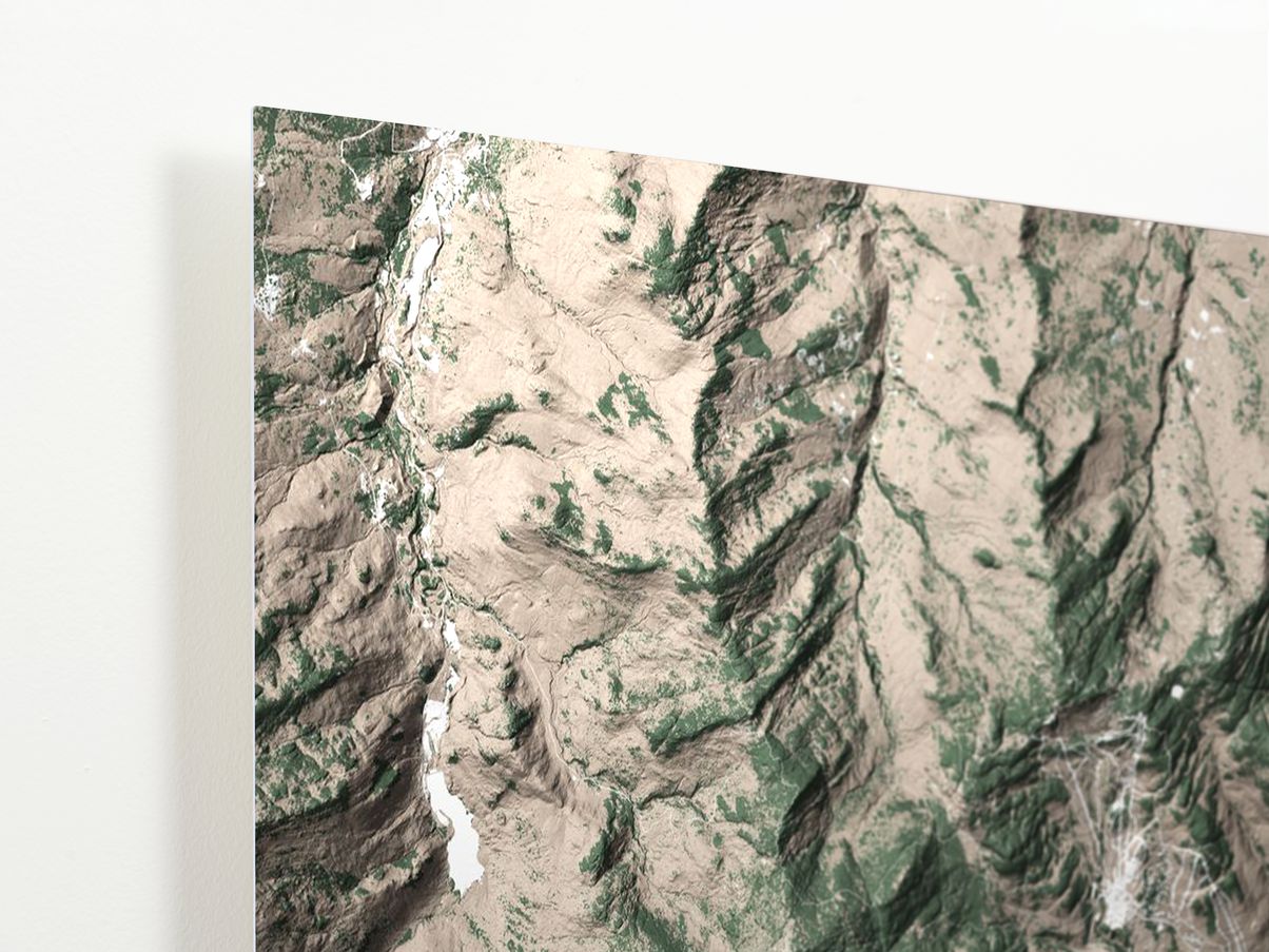 Bolton Valley Map Art