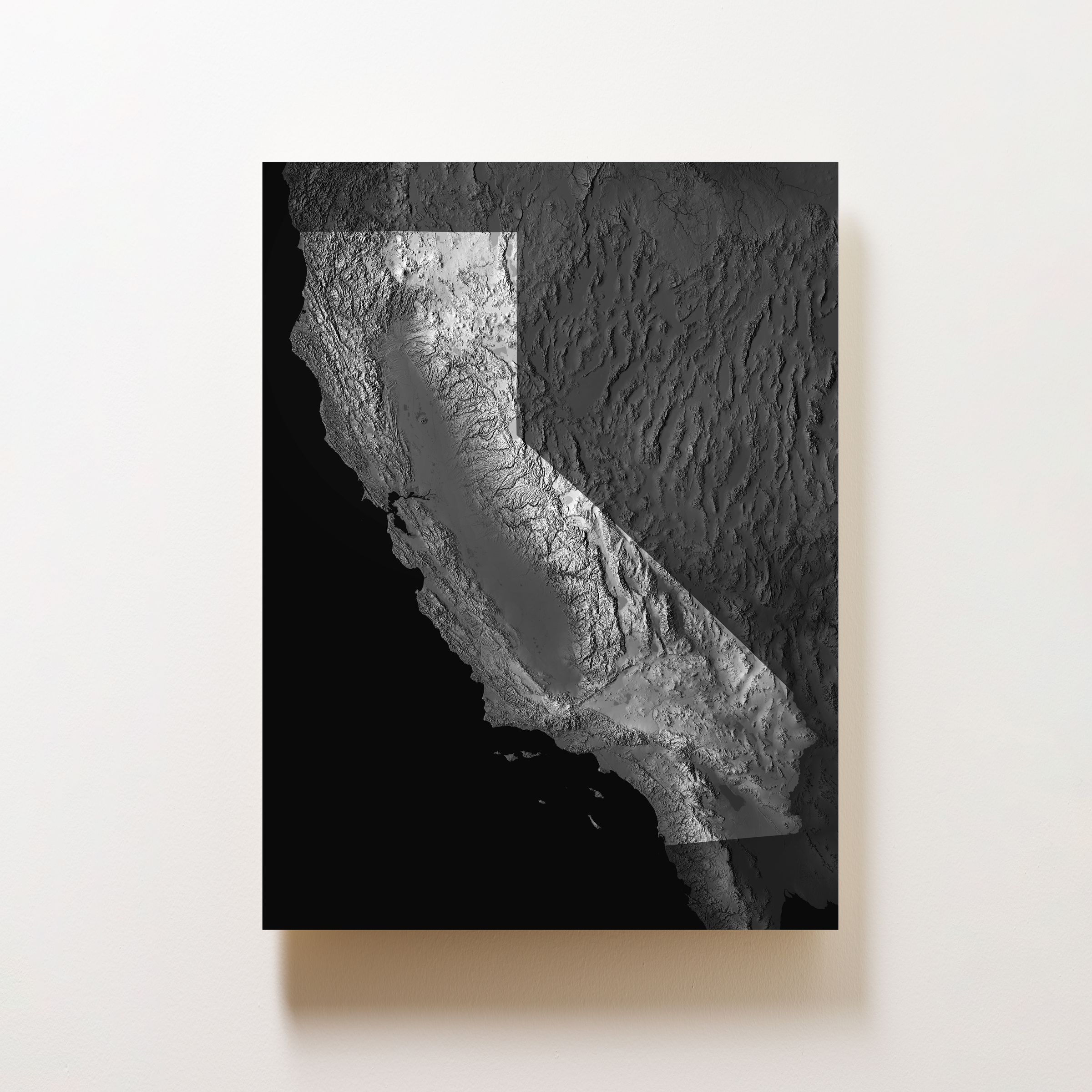 California Map Art