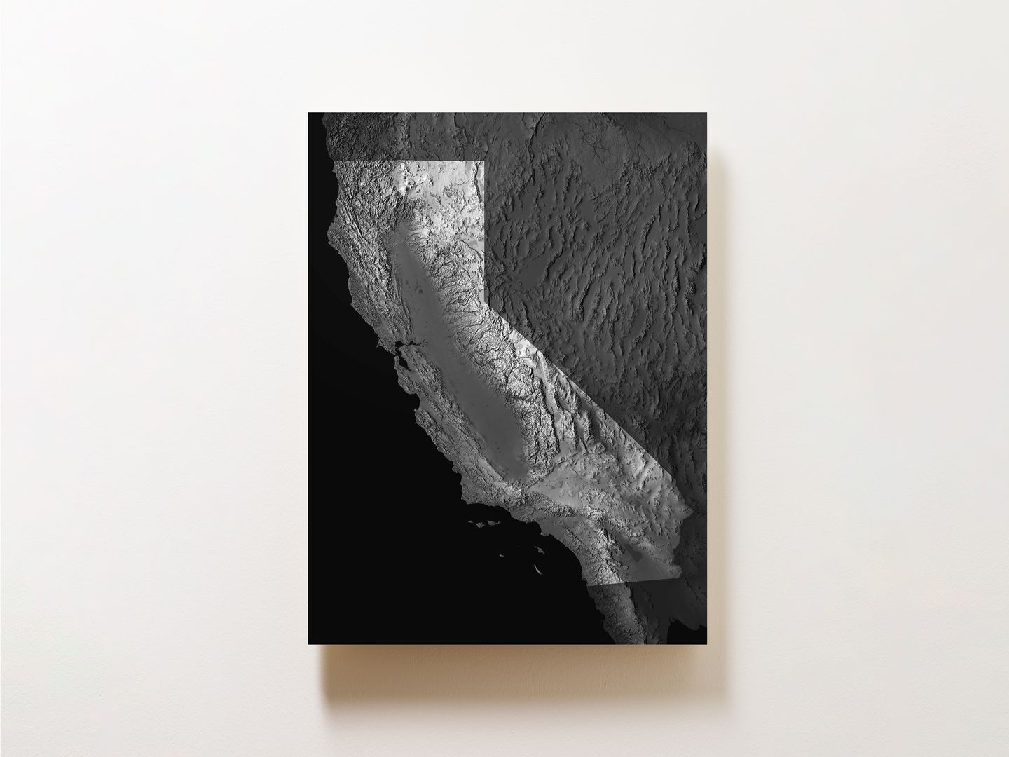 California Map Art
