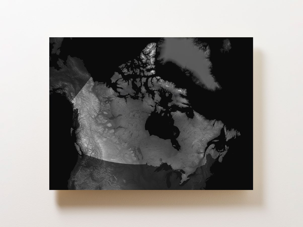 Canada Map Art