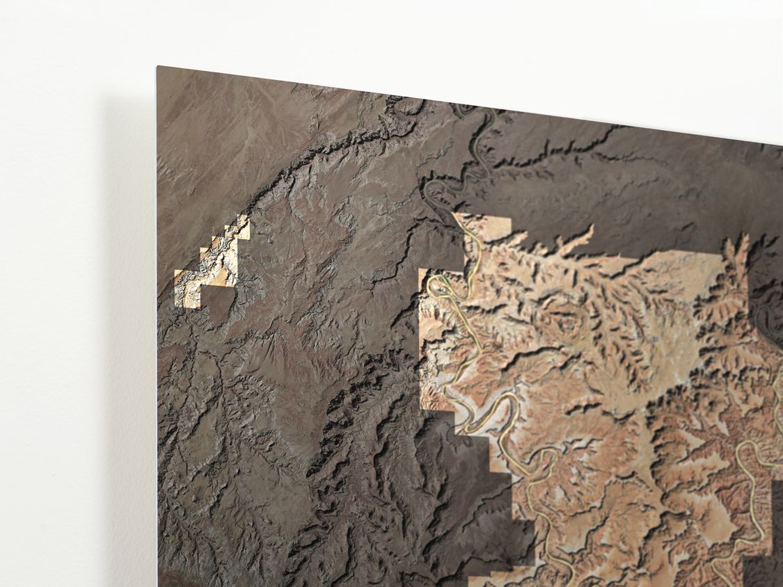 Canyonlands National Park Map Art
