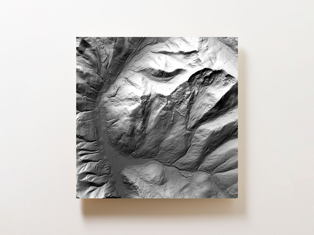 Copper Mountain Map Art