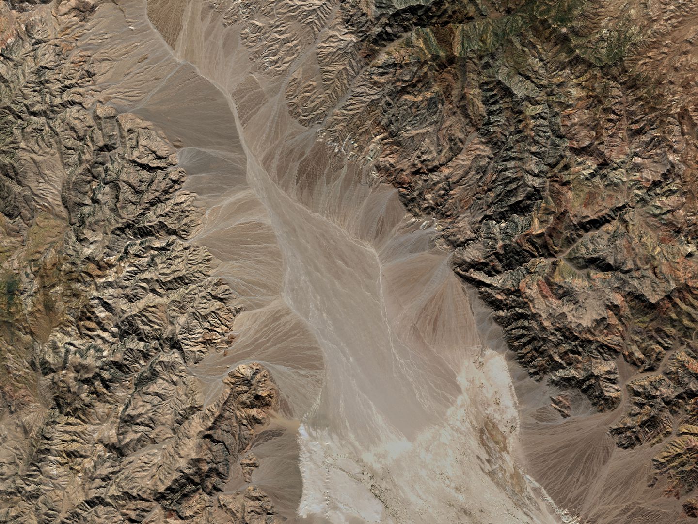 Death Valley National Park Map Art