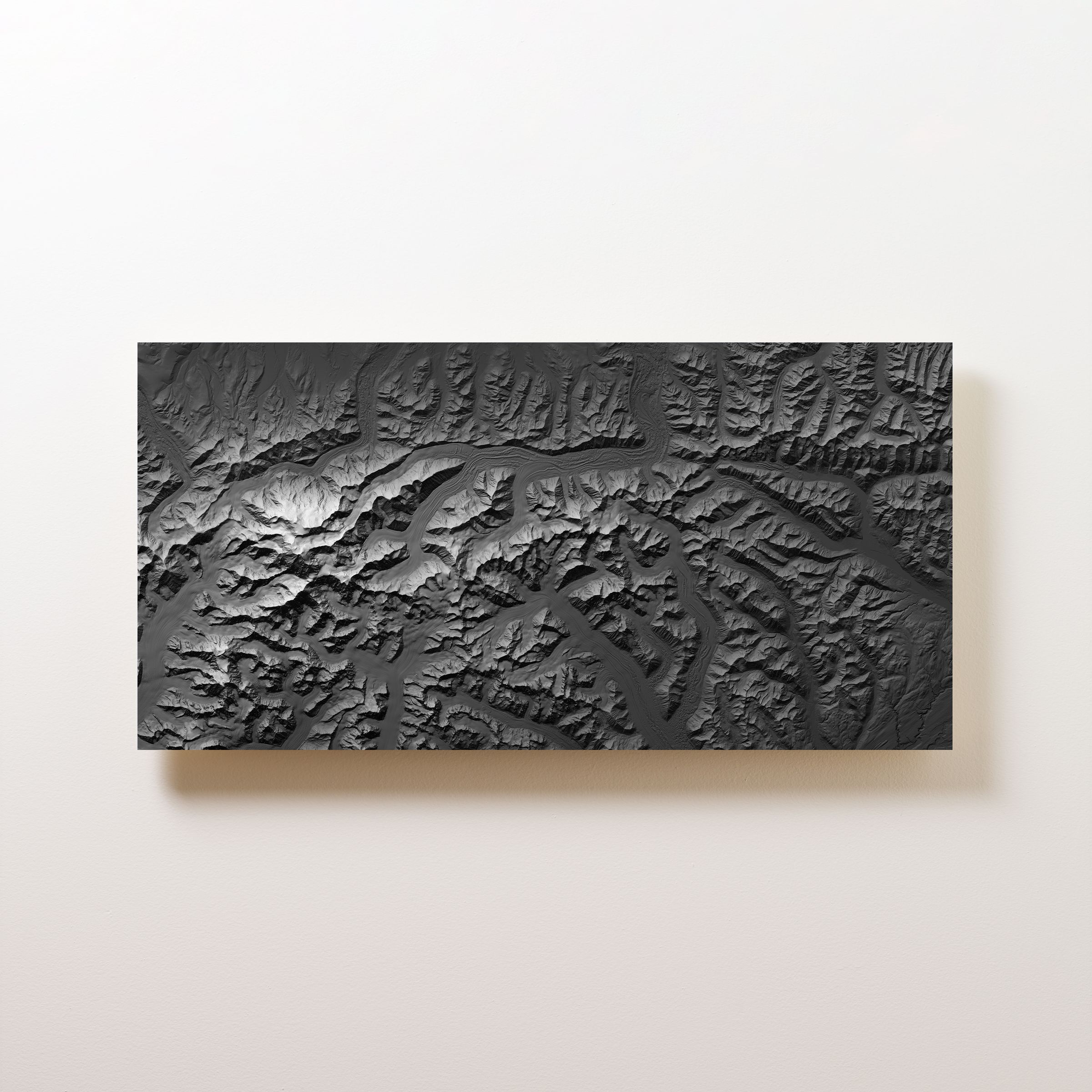 Denali Map Art