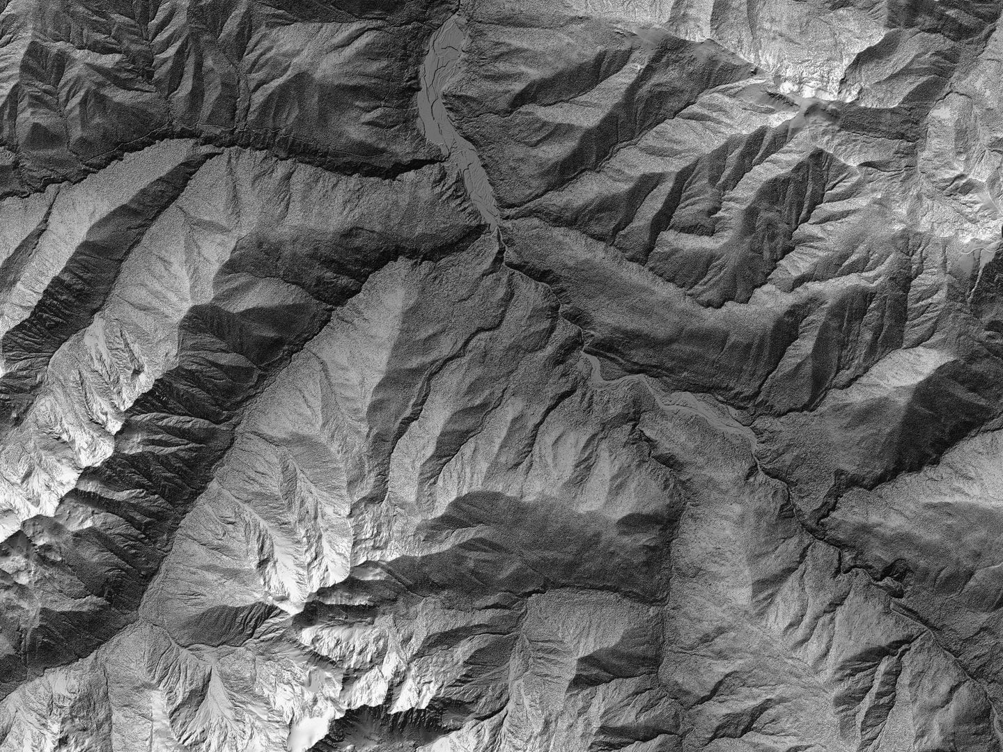 Elwha River Basin Map Art