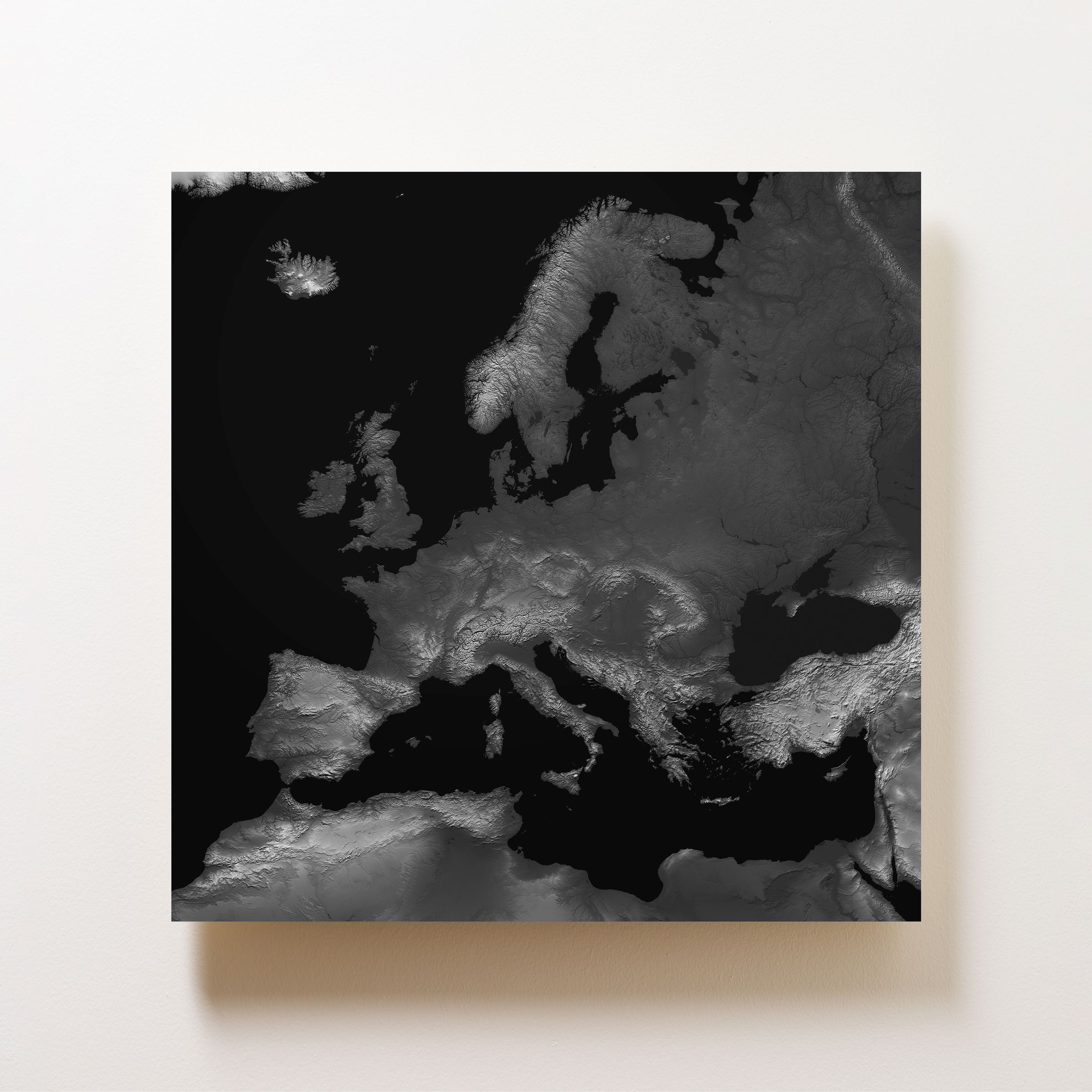 Europe Map Art