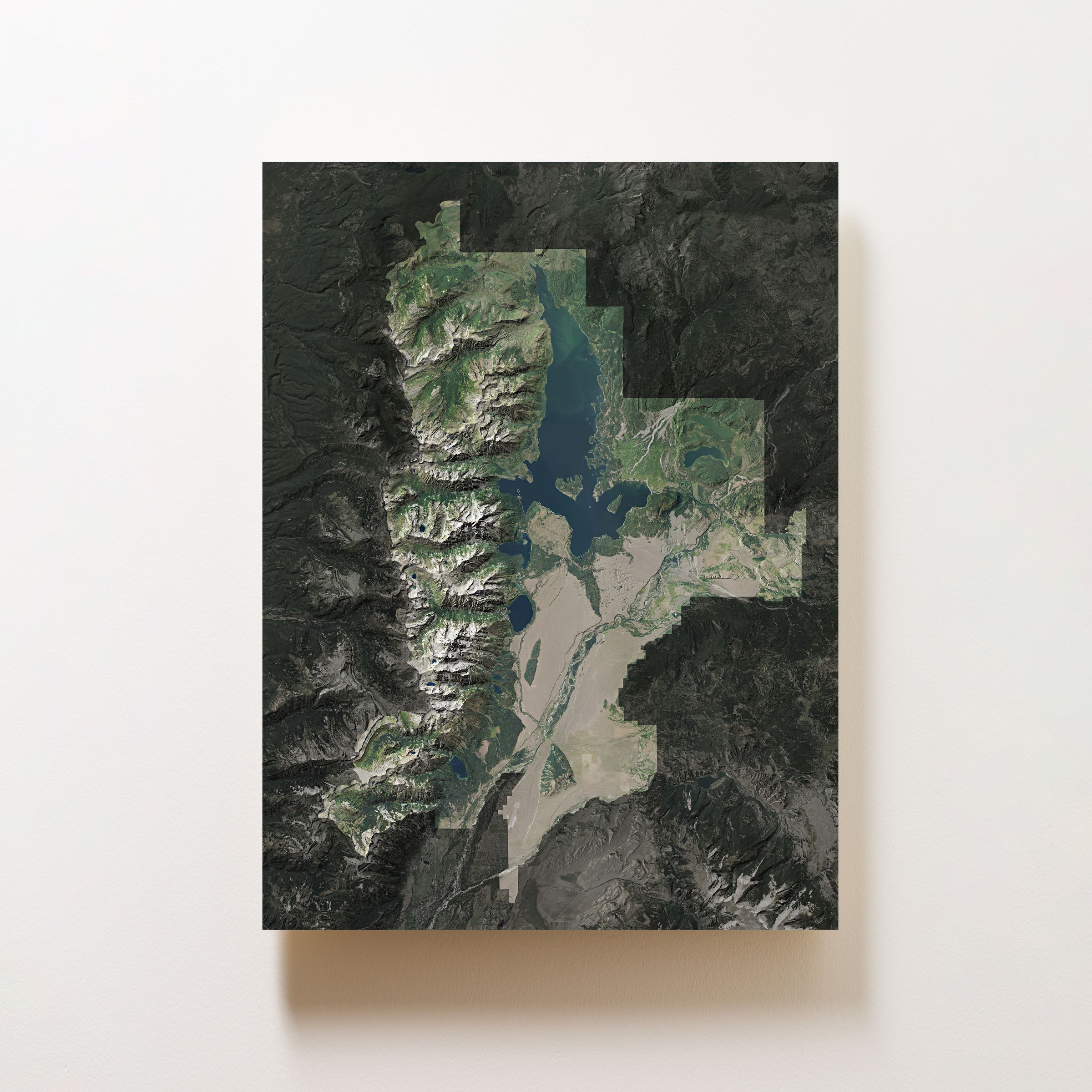 Grand Teton National Park Map Art