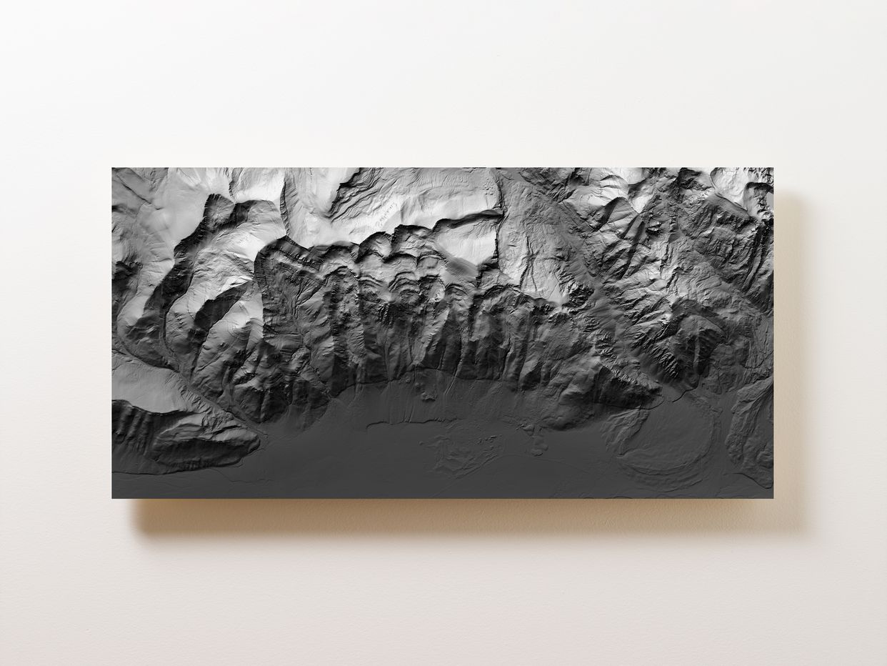 Jackson Hole Map Art