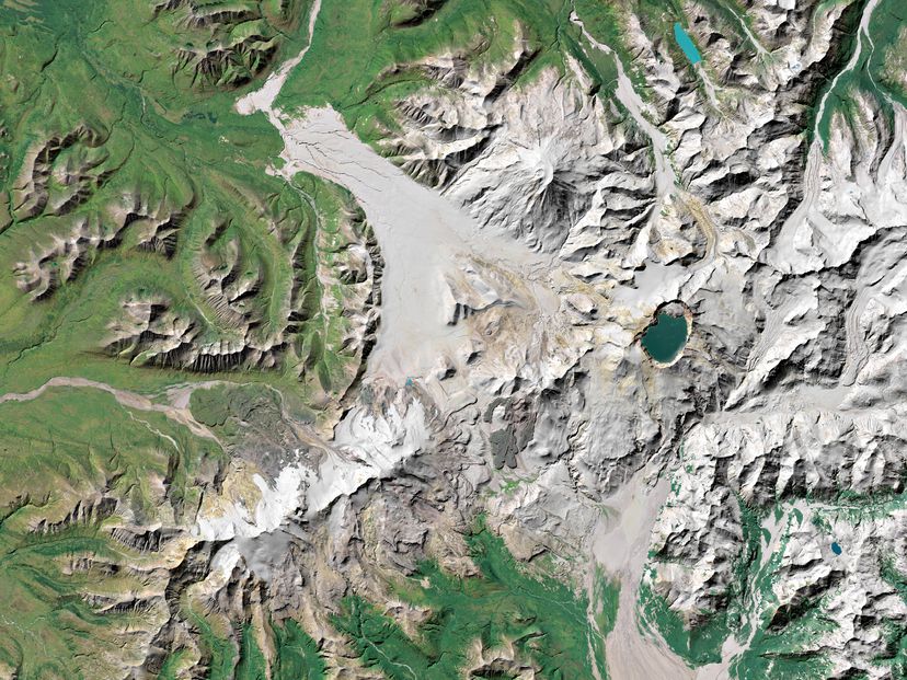 Katmai National Park Map Art