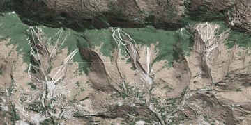 Mad River Valley Map Art
