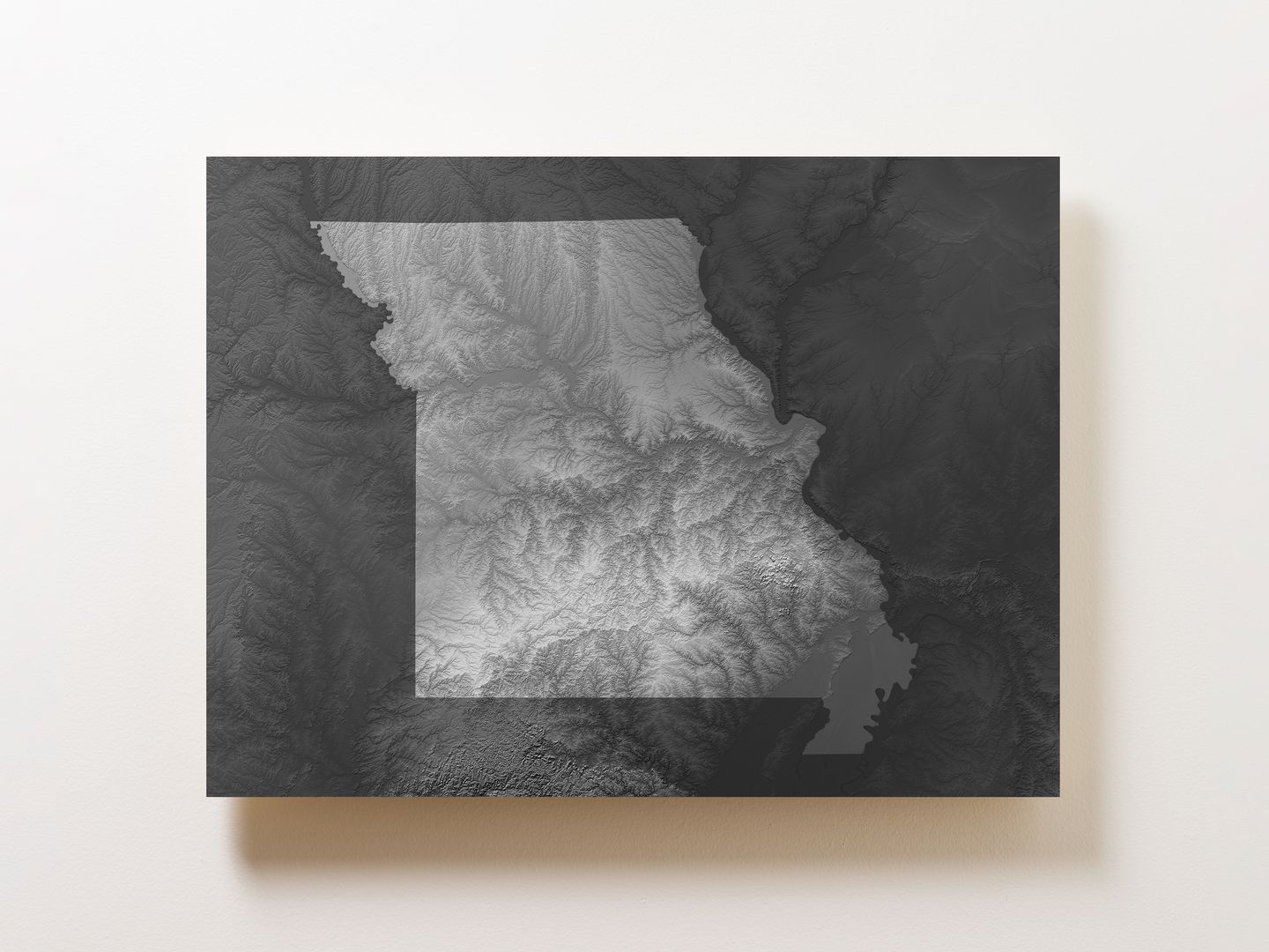 Missouri Map Art