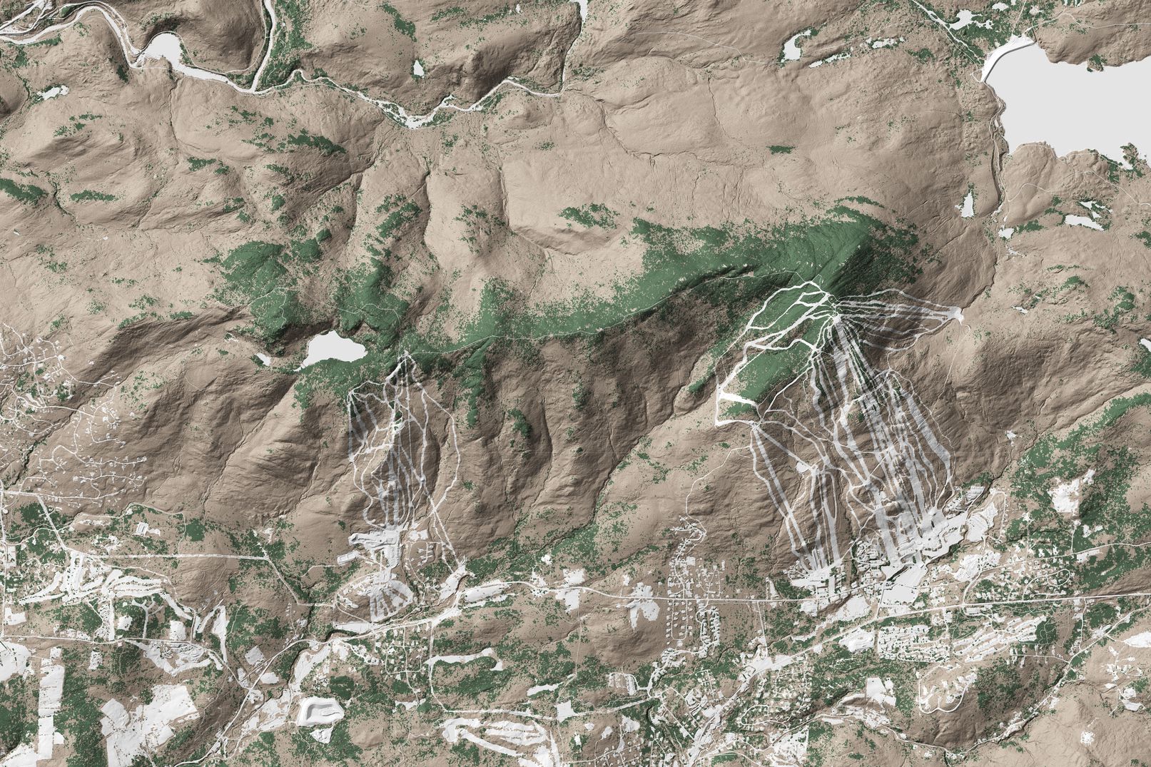 Vermont Terrain Maps