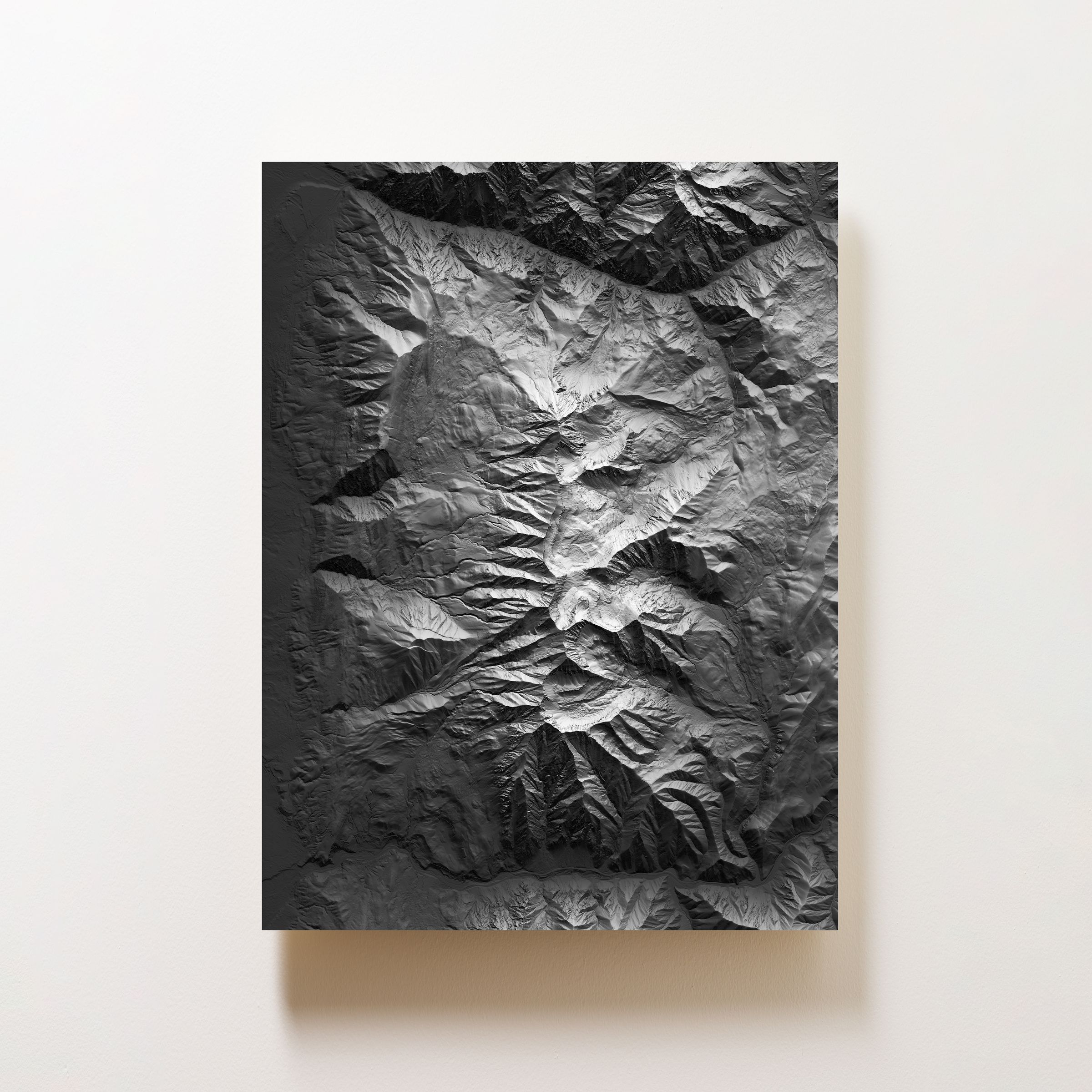 Mount Timpanogos Map Art