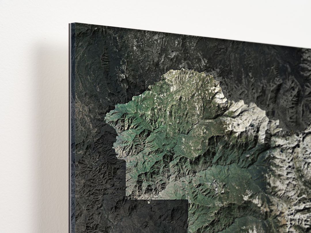 Sequoia National Park Map Art