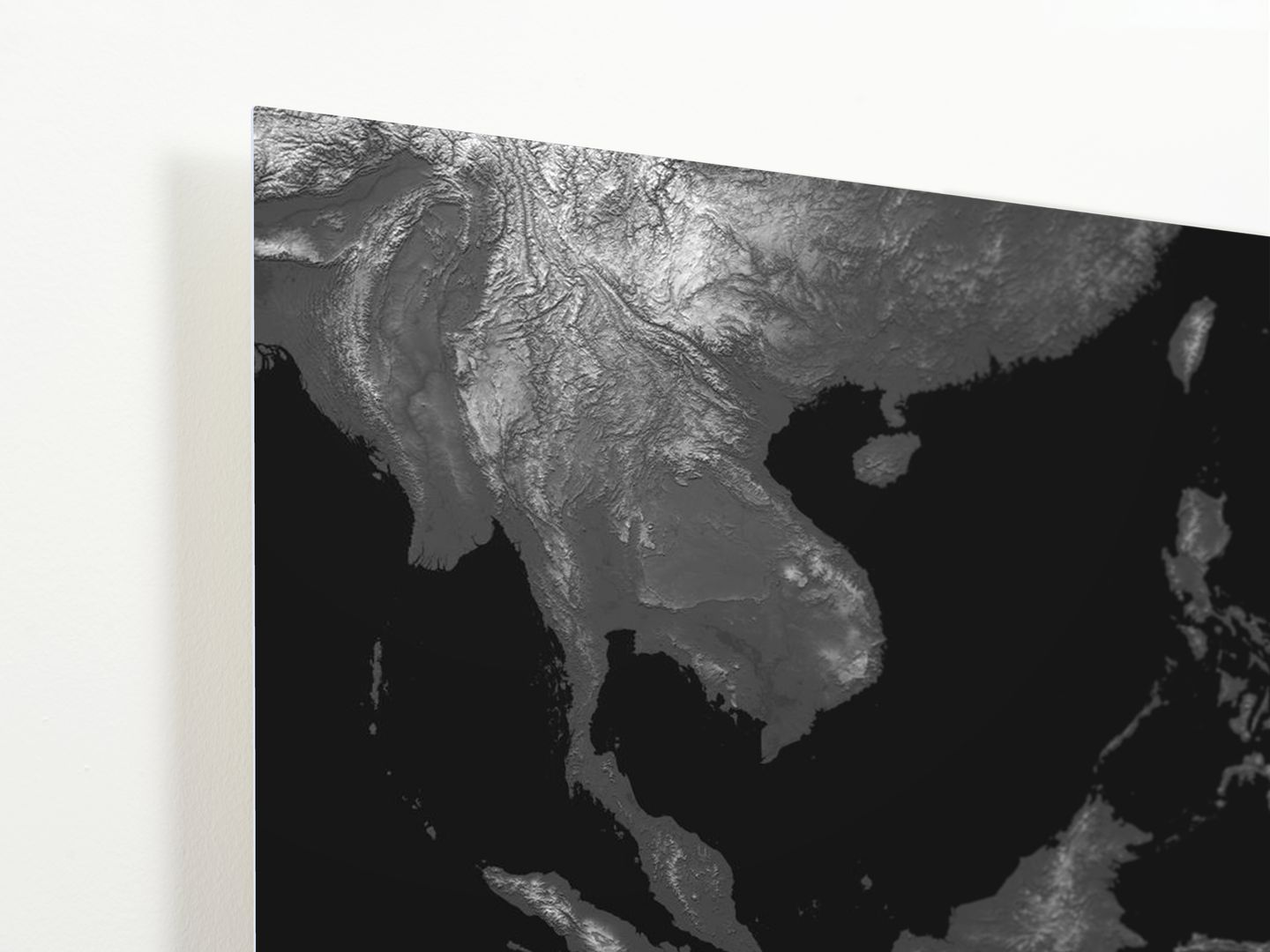Southeast Asia Map Art