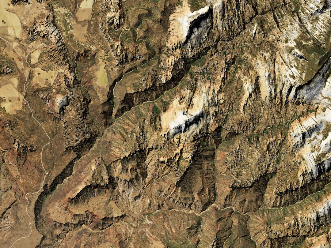 Zion National Park Map Art